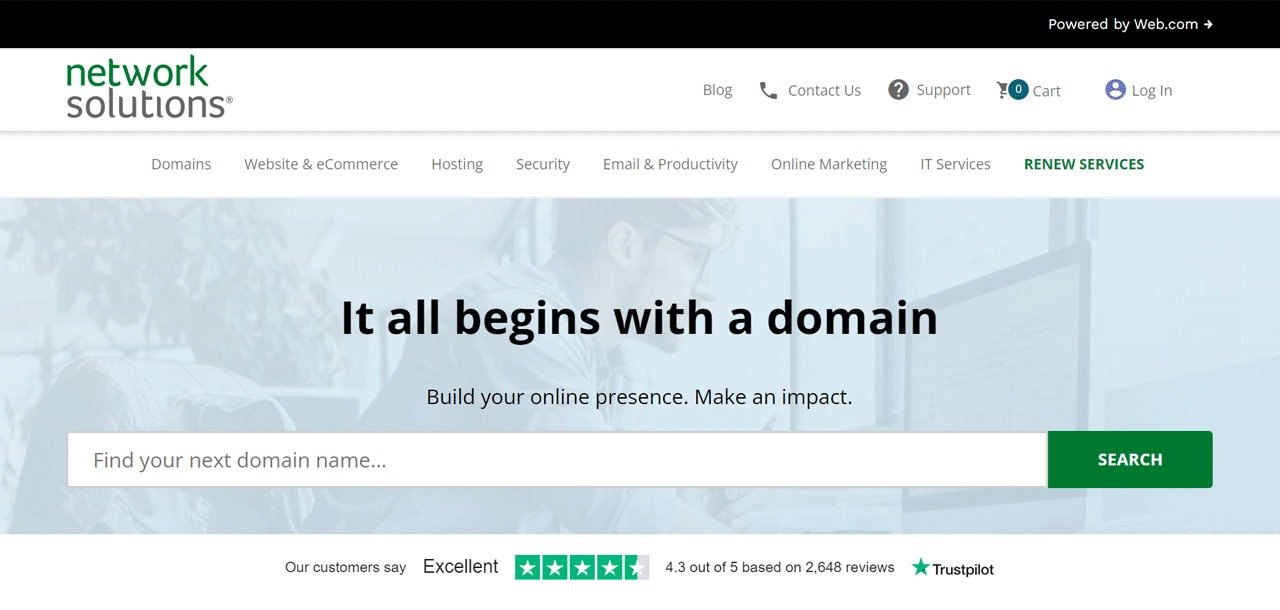 Network Solutions Review: Know the Pros, Cons and Features - Software ...